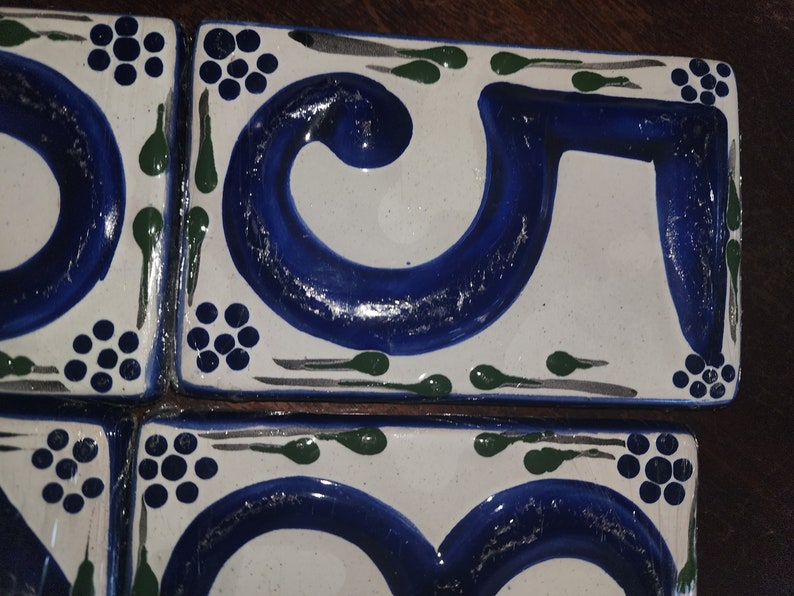 Mexican Tile.house Numbers Set of 4 NEW - Etsy