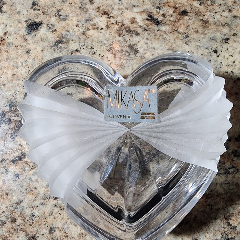 Glass Heart Box - Etsy