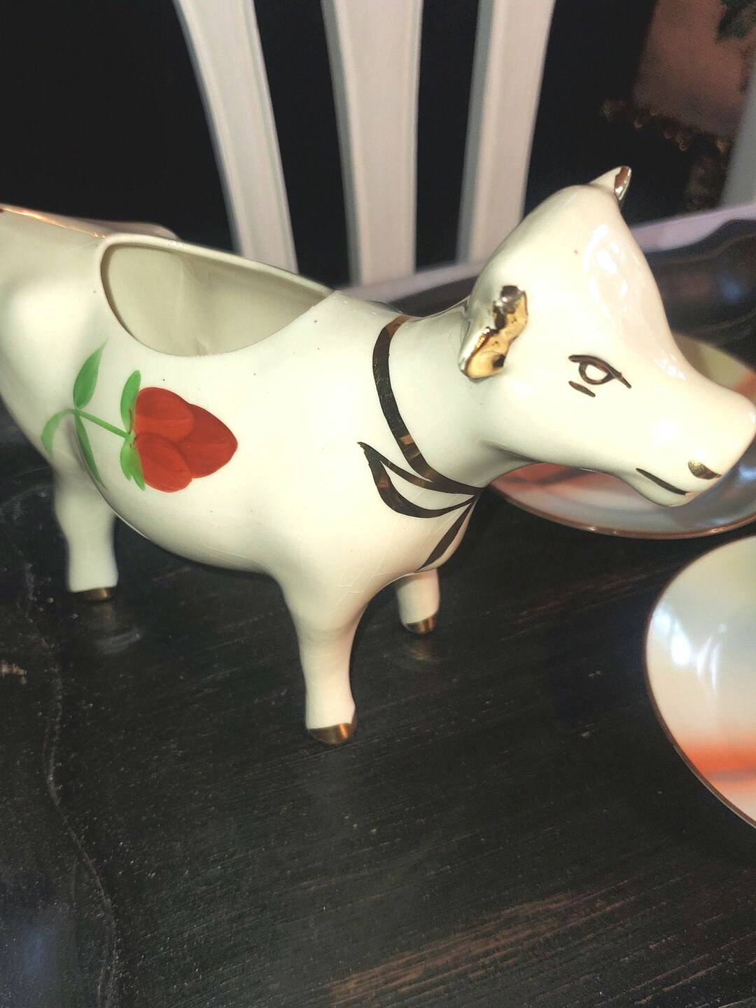 Vintage Cow Creamer Cow Pitcher - Etsy