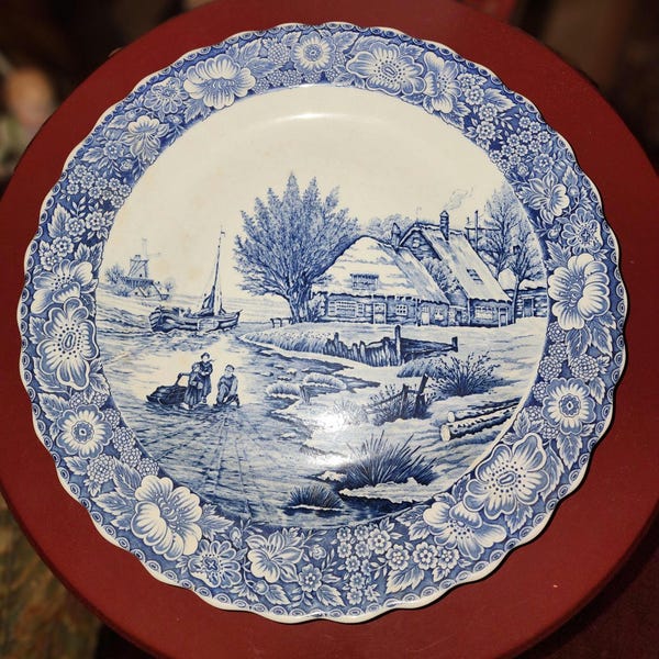 Sphinx Delft Plate - Etsy