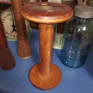 Antique Wooden Spool Industrial 1920s Factory Spool - Etsy