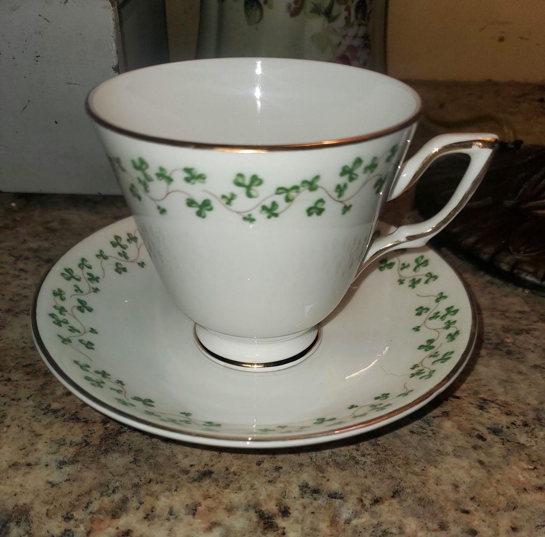 Vintage Royal Tara Fine Bone China shamrock Made in Galway Republic of ...