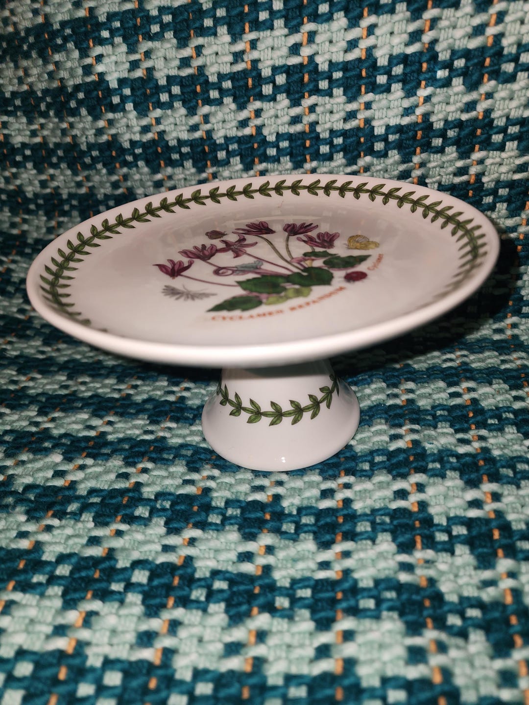 Portmeirion Botanic Garden Mini 6" Pedestal Cake Stand Serving Plate - Etsy