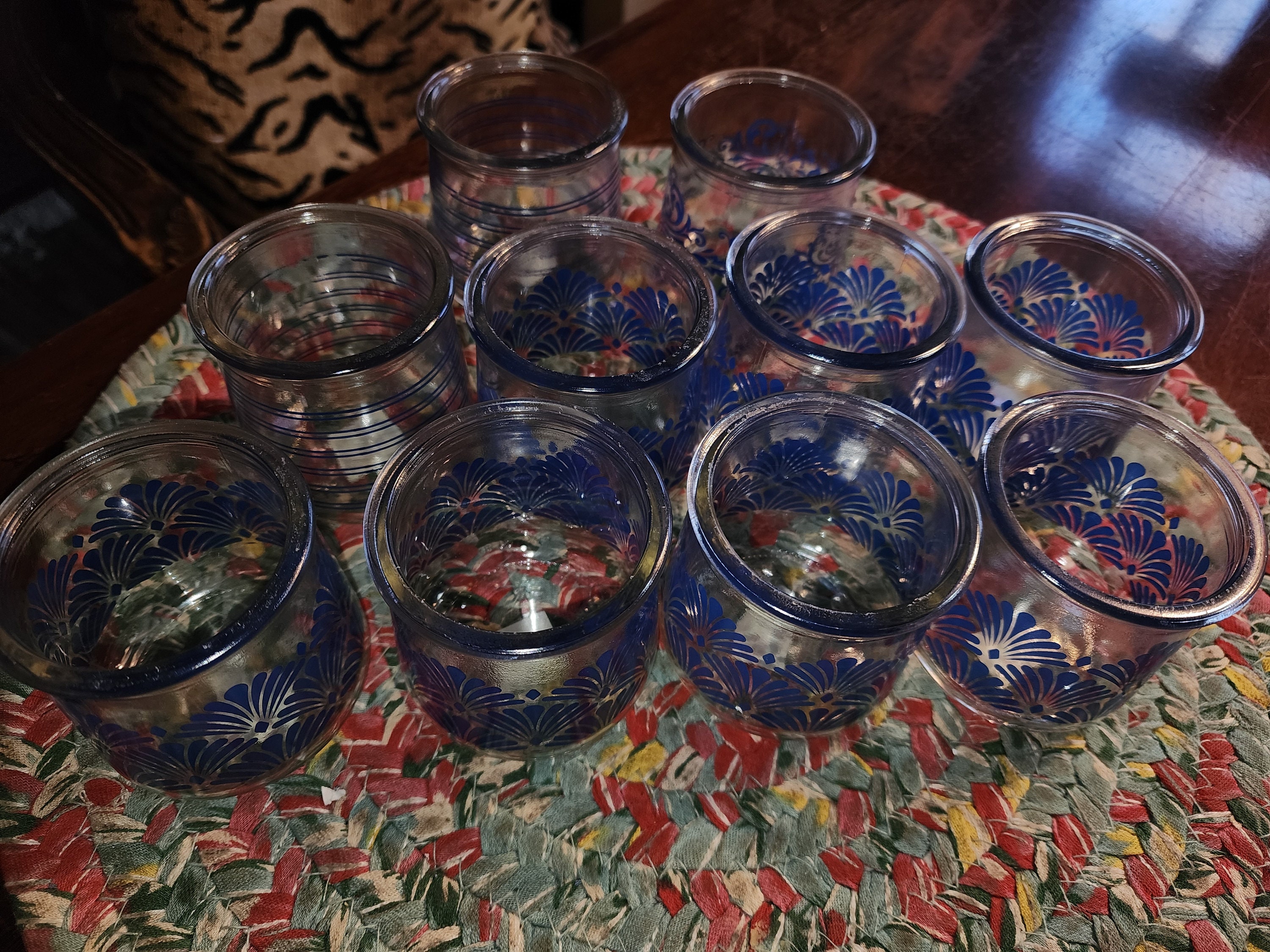 Glass Yoplait Oui Yogurt Jars Pots 10 Limited Edition Fans - Etsy