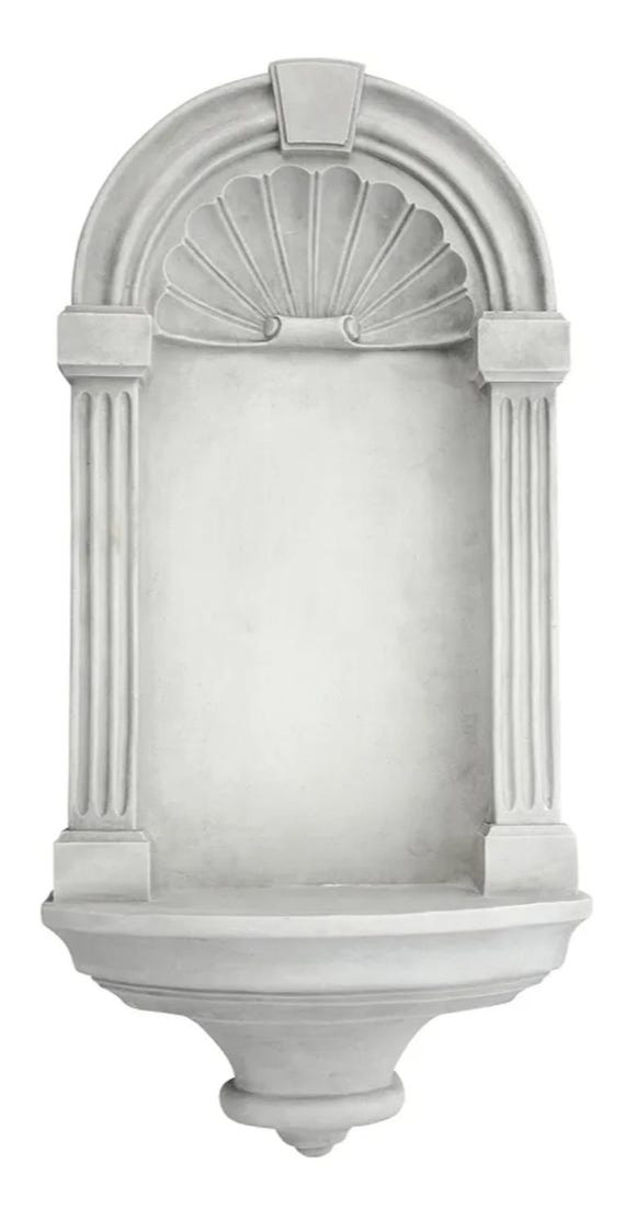 Stone And Wall Niche Arch