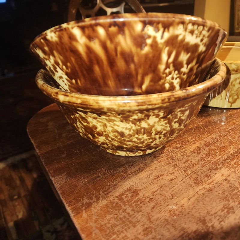 Antique Sponge Ware - Etsy