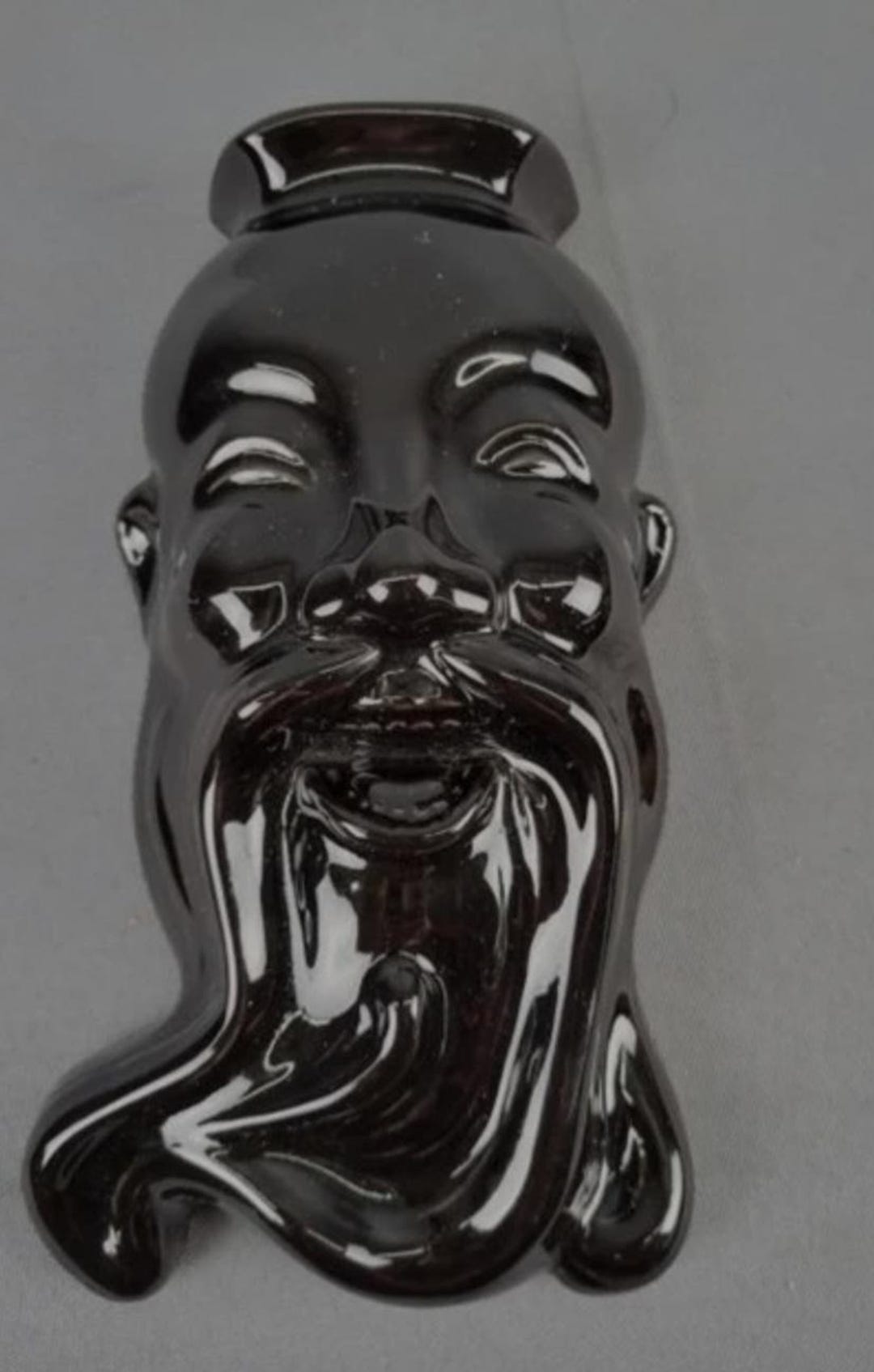 Hull Asian Male Head Wall Pocket - Etsy