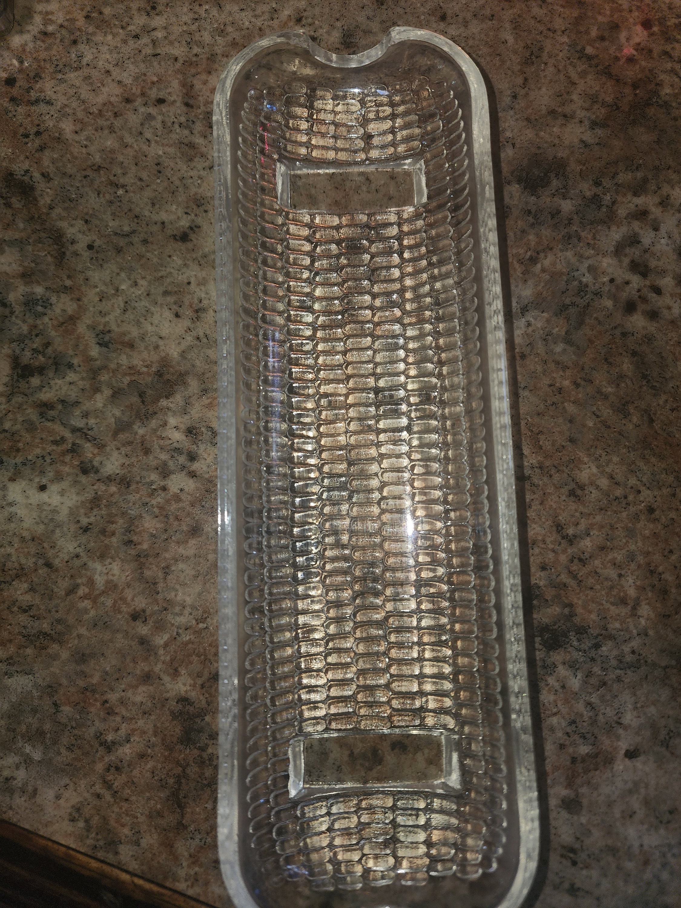 Vintage Decor, Glassware, Midcentury Home, Corn on the Cob Holder ...