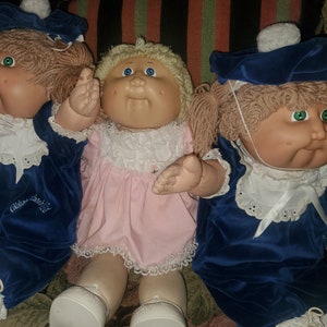 Set of 3 Vintage Original Cabbage Patch Dolls in Great Condition - Etsy