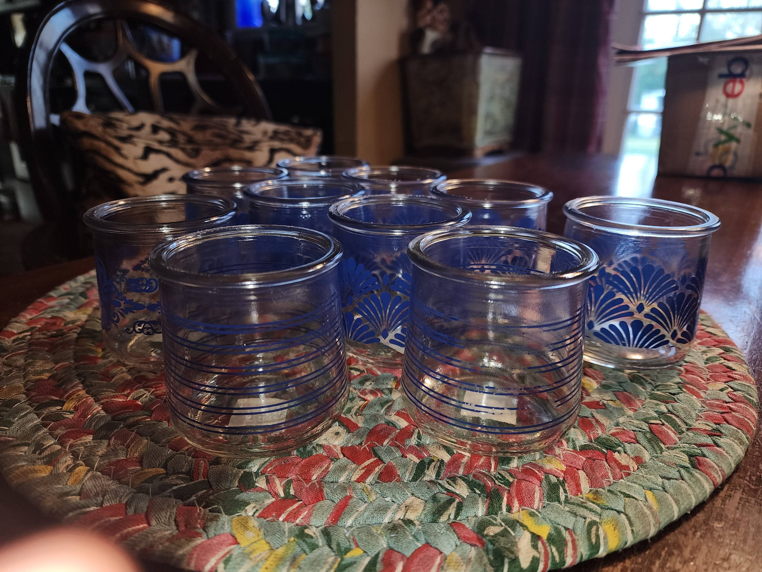 Glass Yoplait Oui Yogurt Jars Pots 10 Limited Edition Fans - Etsy