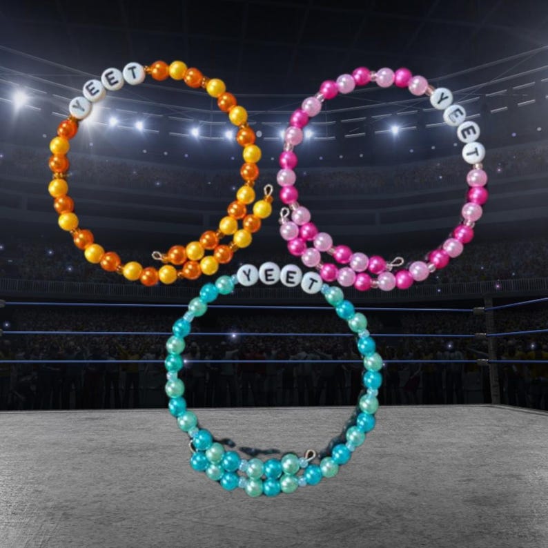 Professional Wrestling Inspired Friendship Bracelet | YEET | Jey Uso ...