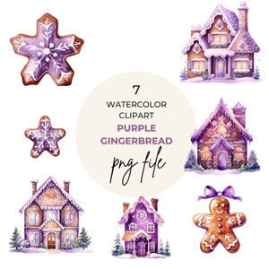 PNG | Digital Download | Transparent Background | Gingerbread Clipart ...