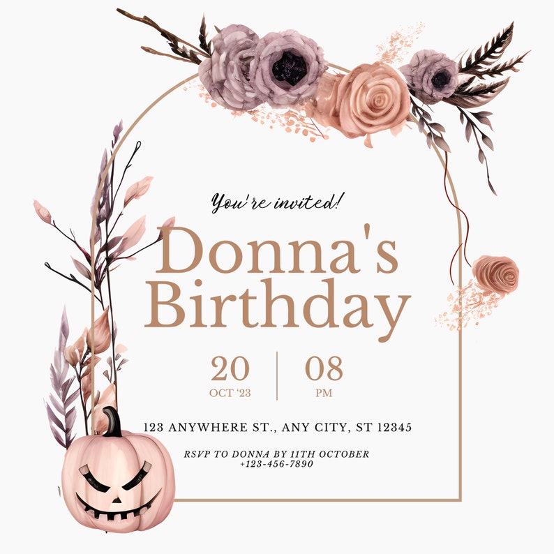 PNG Watercolor BOHO HALLOWEEN Clipart Bundle of 15 Transparent ...