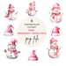 PNG Holiday Clipart | Pink Christmas Clipart | Cute Snowman Png ...
