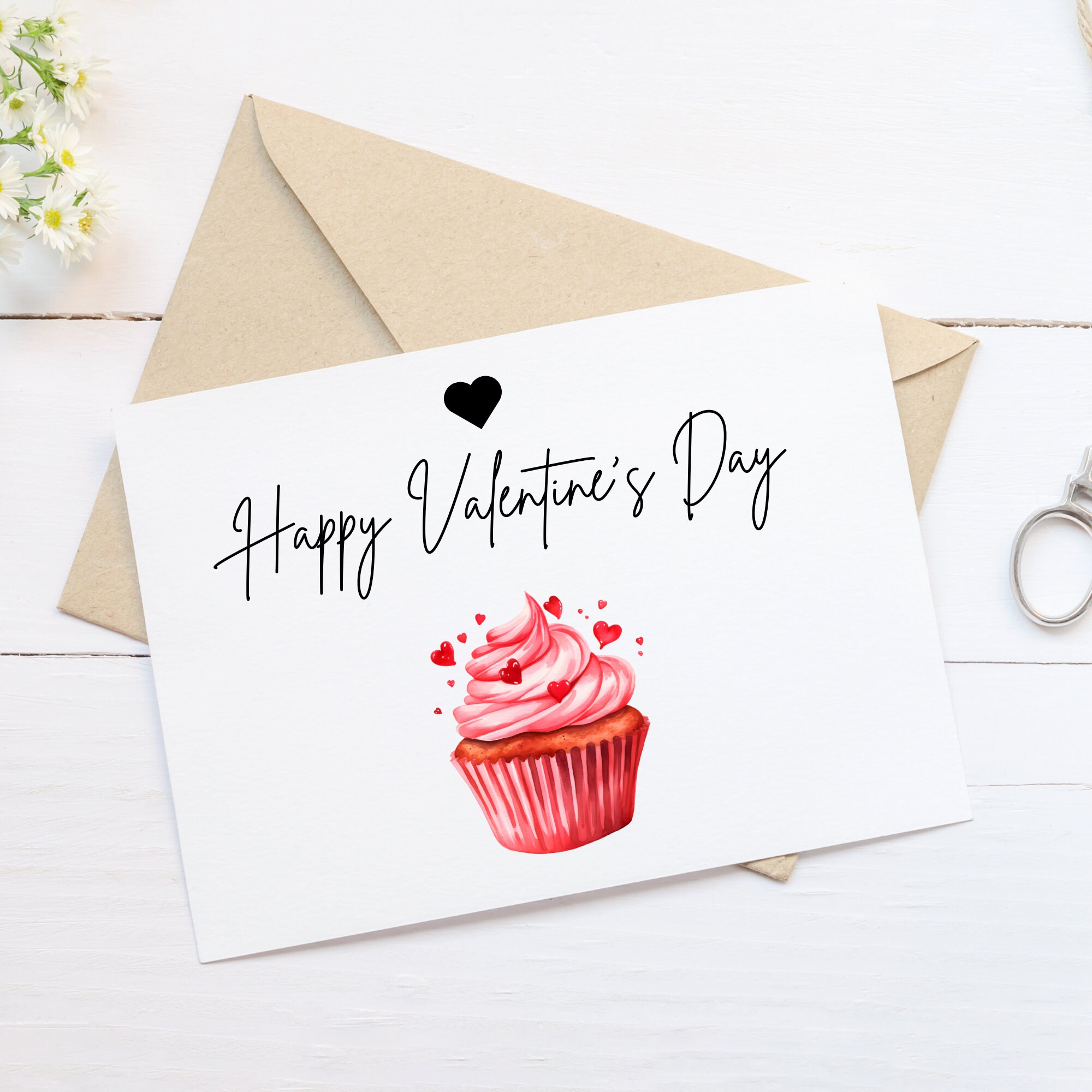 PNG Commercial Use Cupcake Clipart | File | Valentine’s Day Clipart ...