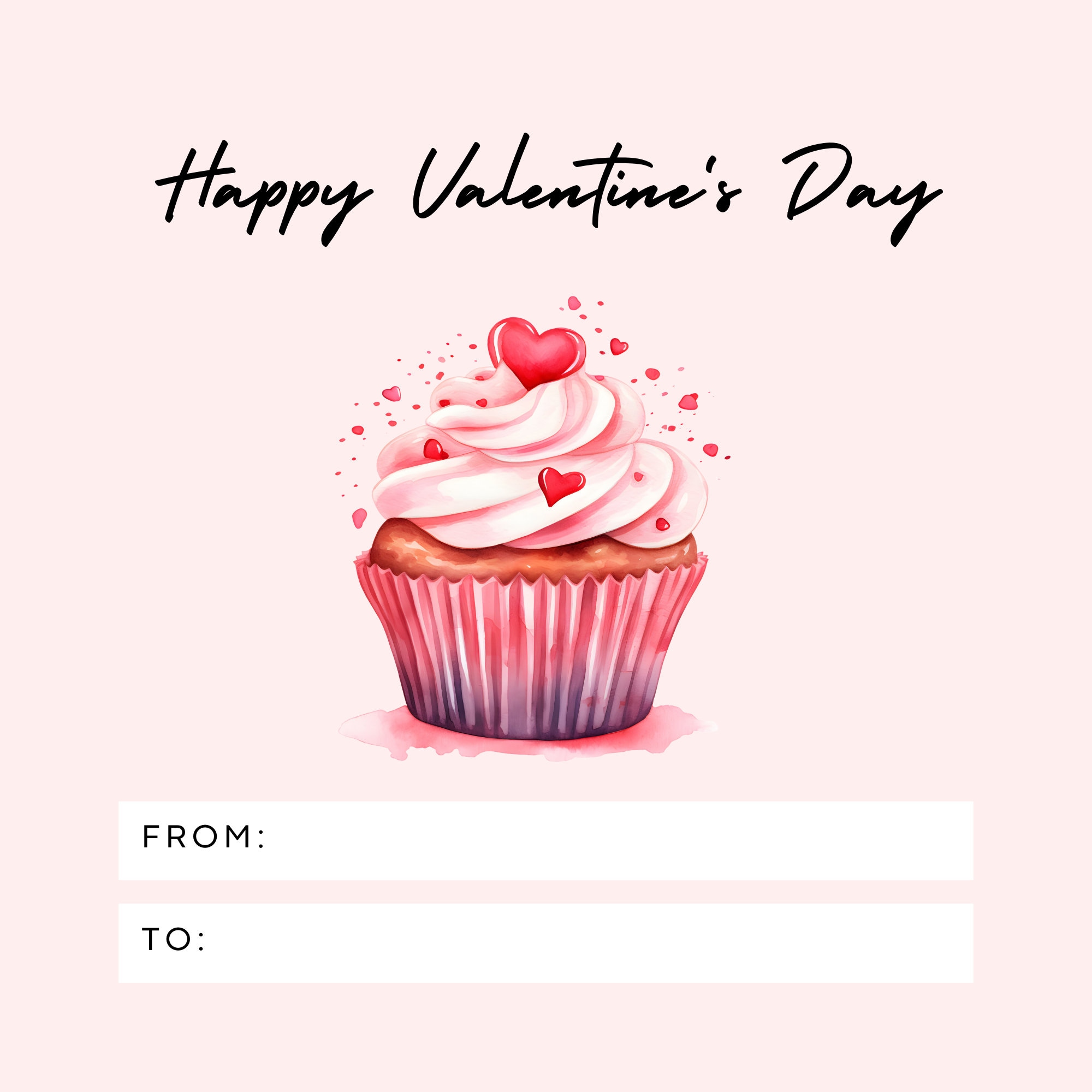 PNG Commercial Use Cupcake Clipart | File | Valentine’s Day Clipart ...