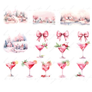Christmas Clipart | Festive Clipart | Commercial Use | Christmas ...
