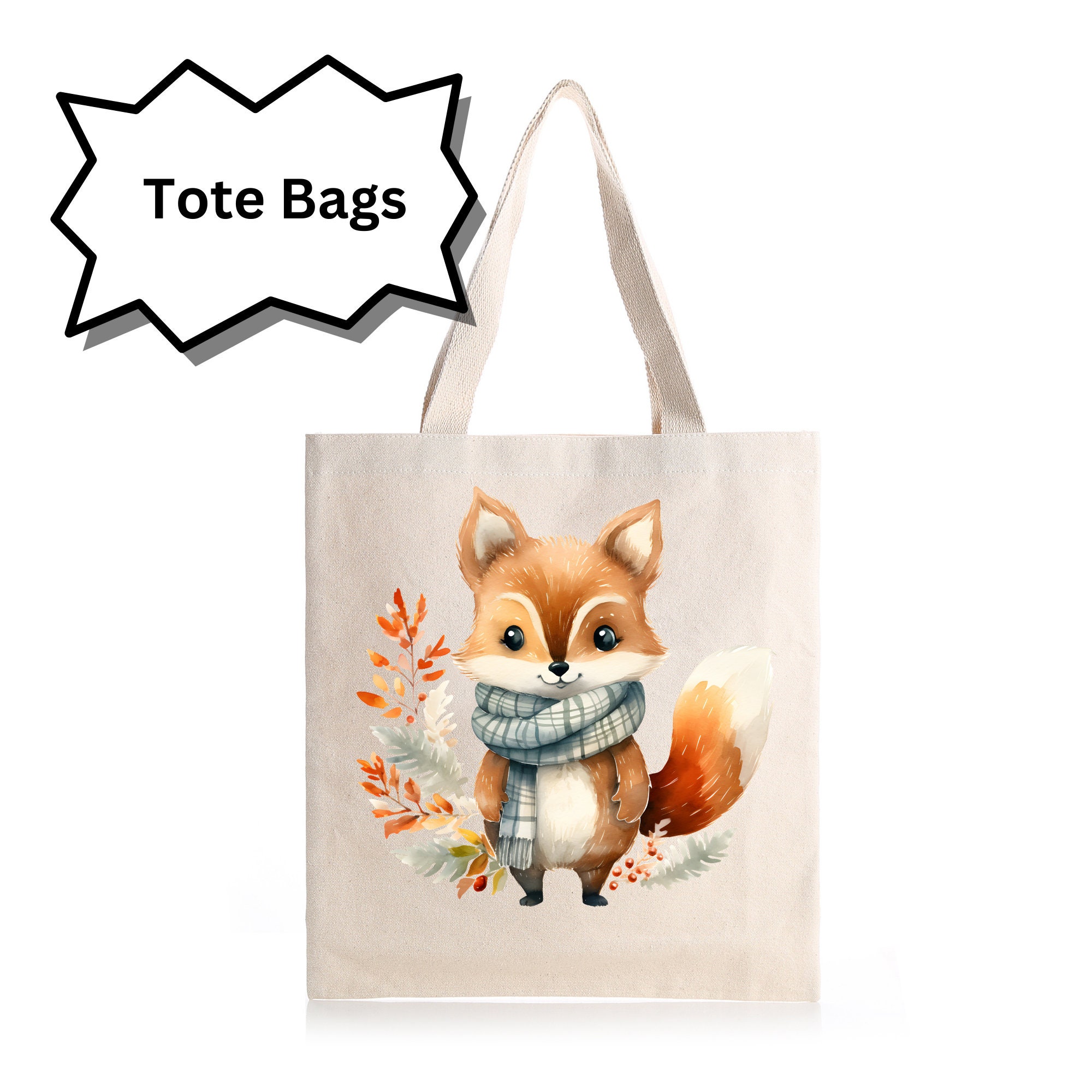 PNG Commercial Use Winter Clipart Christmas Woodland - Etsy