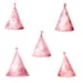 SVG Watercolor Birthday Party Hat Clipart Bundle of 5 Digital Download ...