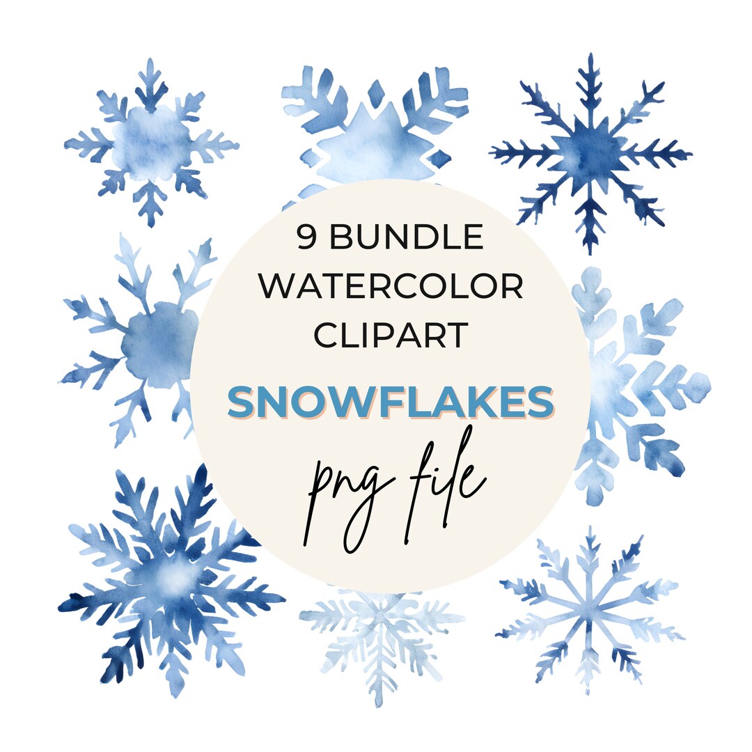 PNG Commercial Use | Snowflake Clipart | Winter Wonderland | Holiday ...