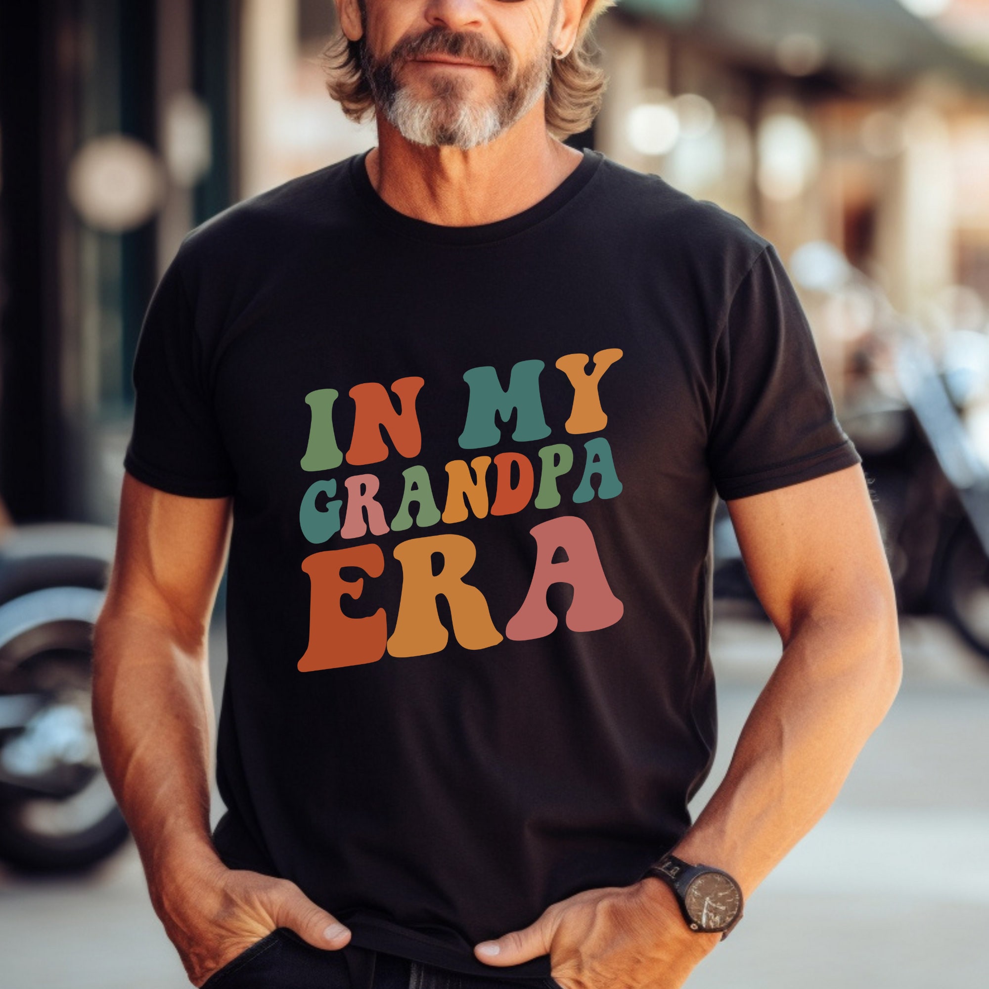 In My Grandpa Era Shirt Grandpa Tshirt Grandpa Gift Fathers Day Shirt ...