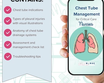 CHEST TUBE MANAGEMENT - Etsy