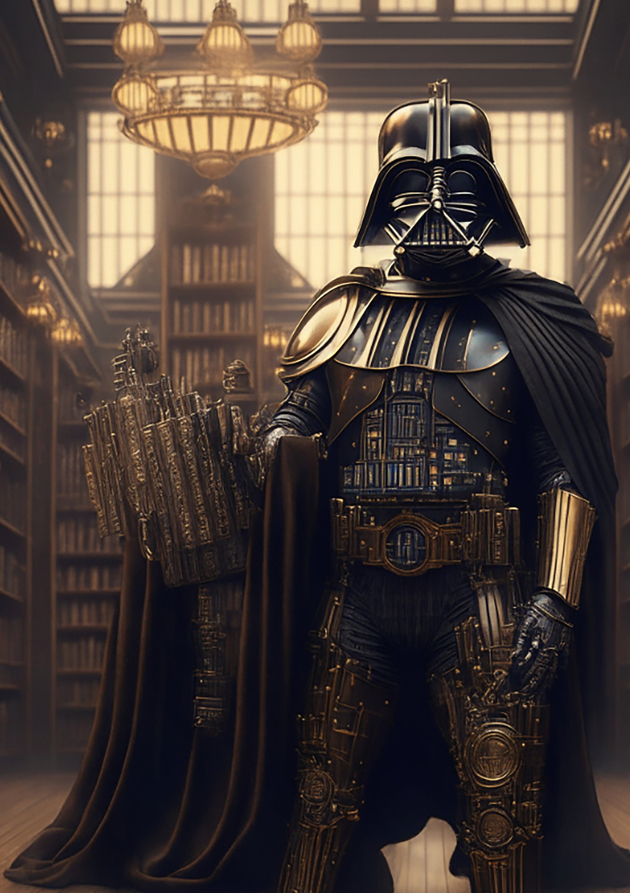 Darth Vader Steampunk, Yoda Steampunk, C-3po Steampunk, Set of 4 ...