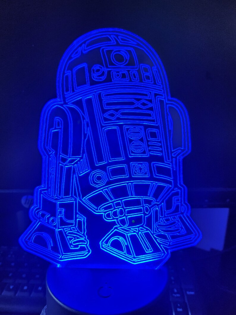 Limited Time Sale. R2D2 Led Light X2, Deathstar Led Light X2 and Baby ...