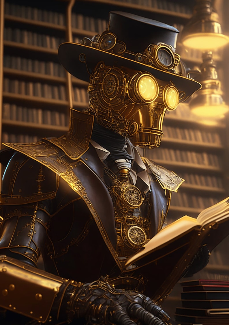 Darth Vader Steampunk, Yoda Steampunk, C-3po Steampunk, Set of 4 ...