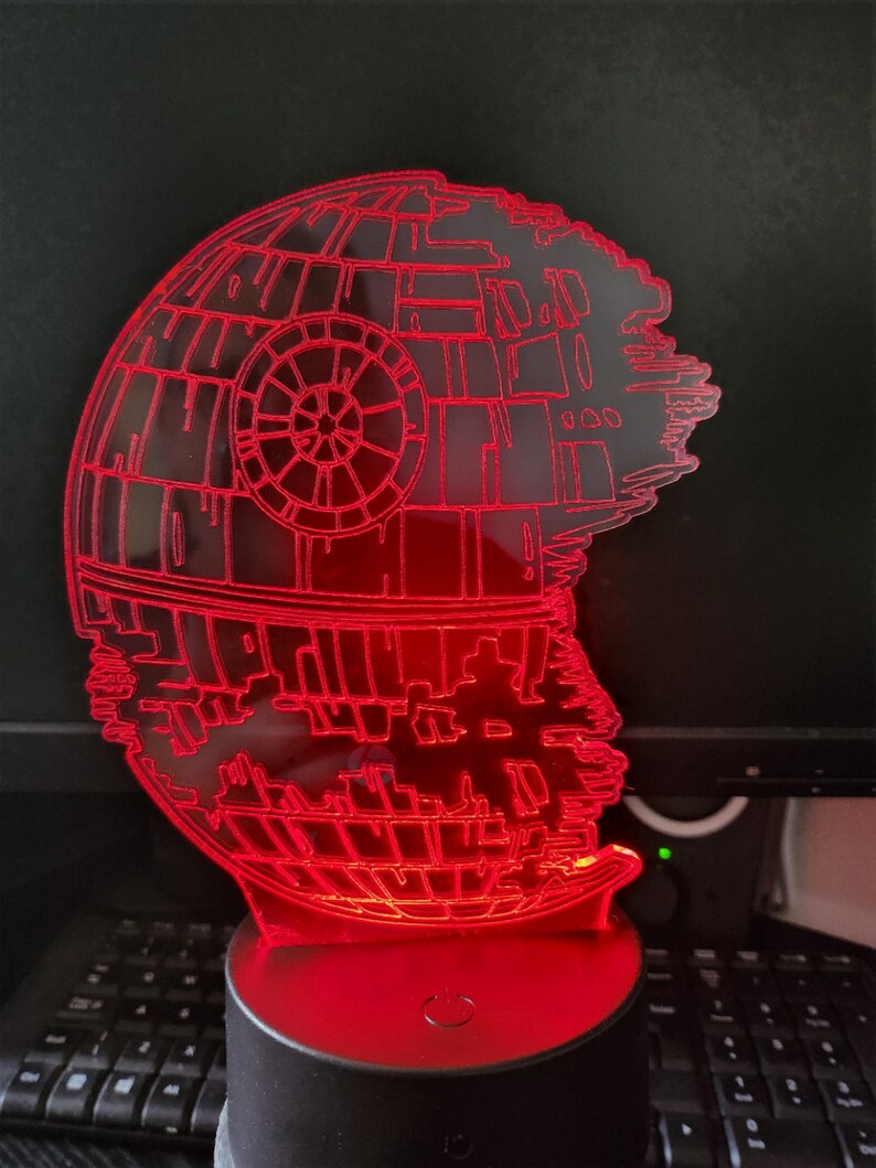 Limited Time Sale. R2D2 Led Light X2, Deathstar Led Light X2 and Baby ...