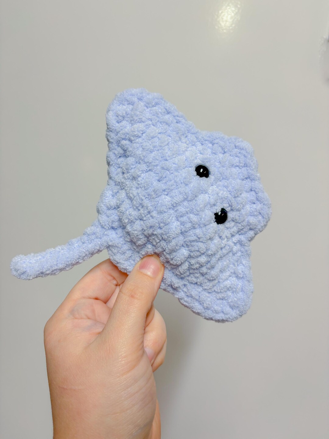 Mini Stingray Crochet Plushie, Handmade, Gift, Amigurumi - Etsy
