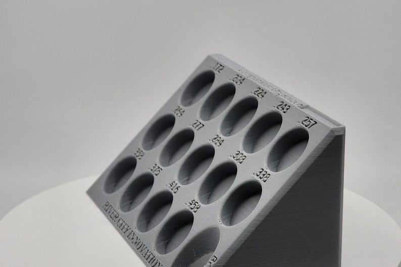 Reloading Bullet Length Comparator Organizer Pre-labeled Universal Fit ...