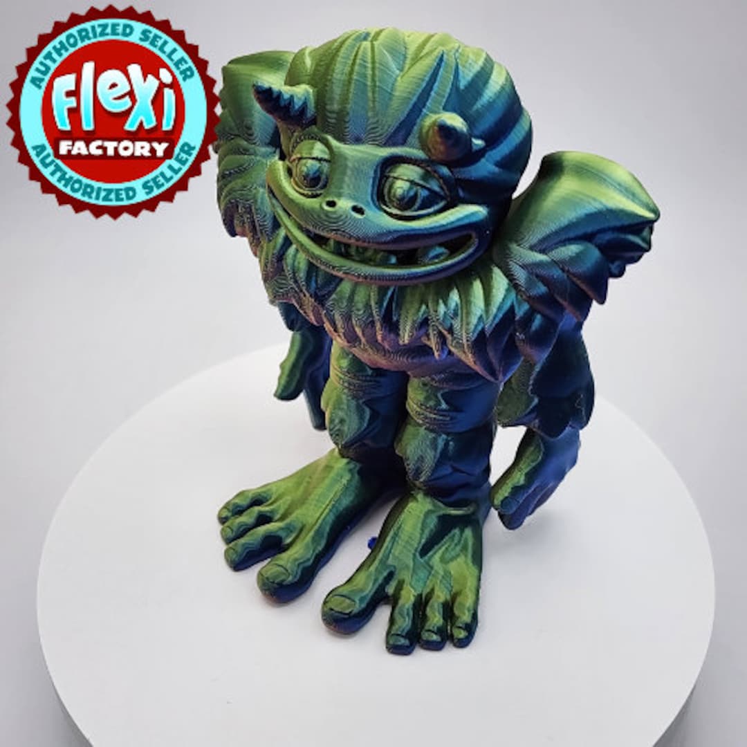 Flexi Factory Yeti 3D Print Multiple Color Options - Etsy