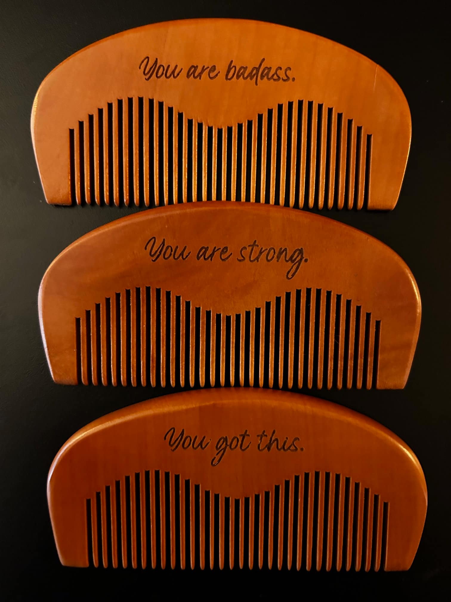 Wood Inspirational Labor Comb - Etsy Australia