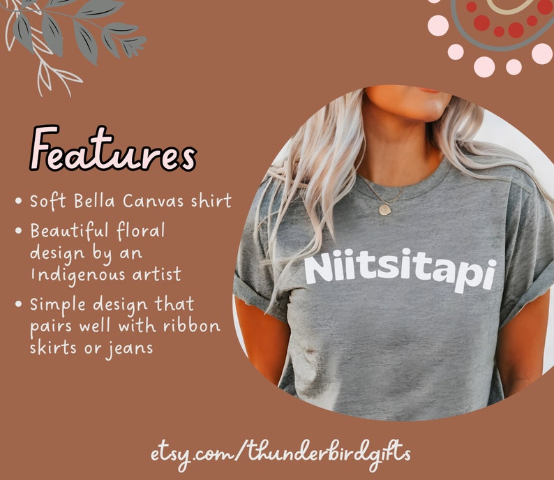 Niitsitapi Shirt, Blackfoot, Blackfeet, Indigenous Owned Shop: Super ...
