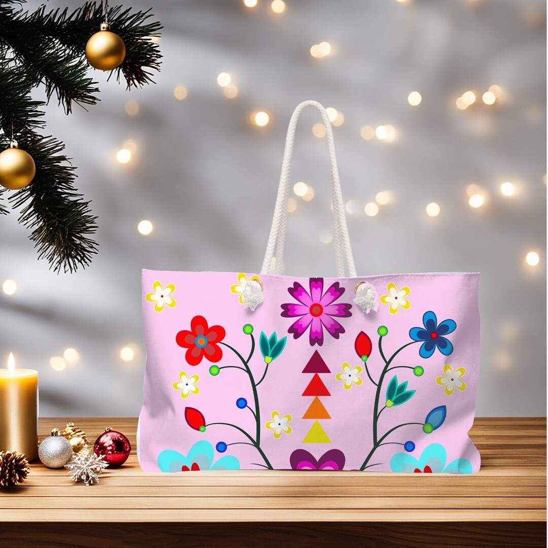 Indigenous Duffle Bag, Featured Shops, Toddler Duffle Bag, Ojibwe Art ...