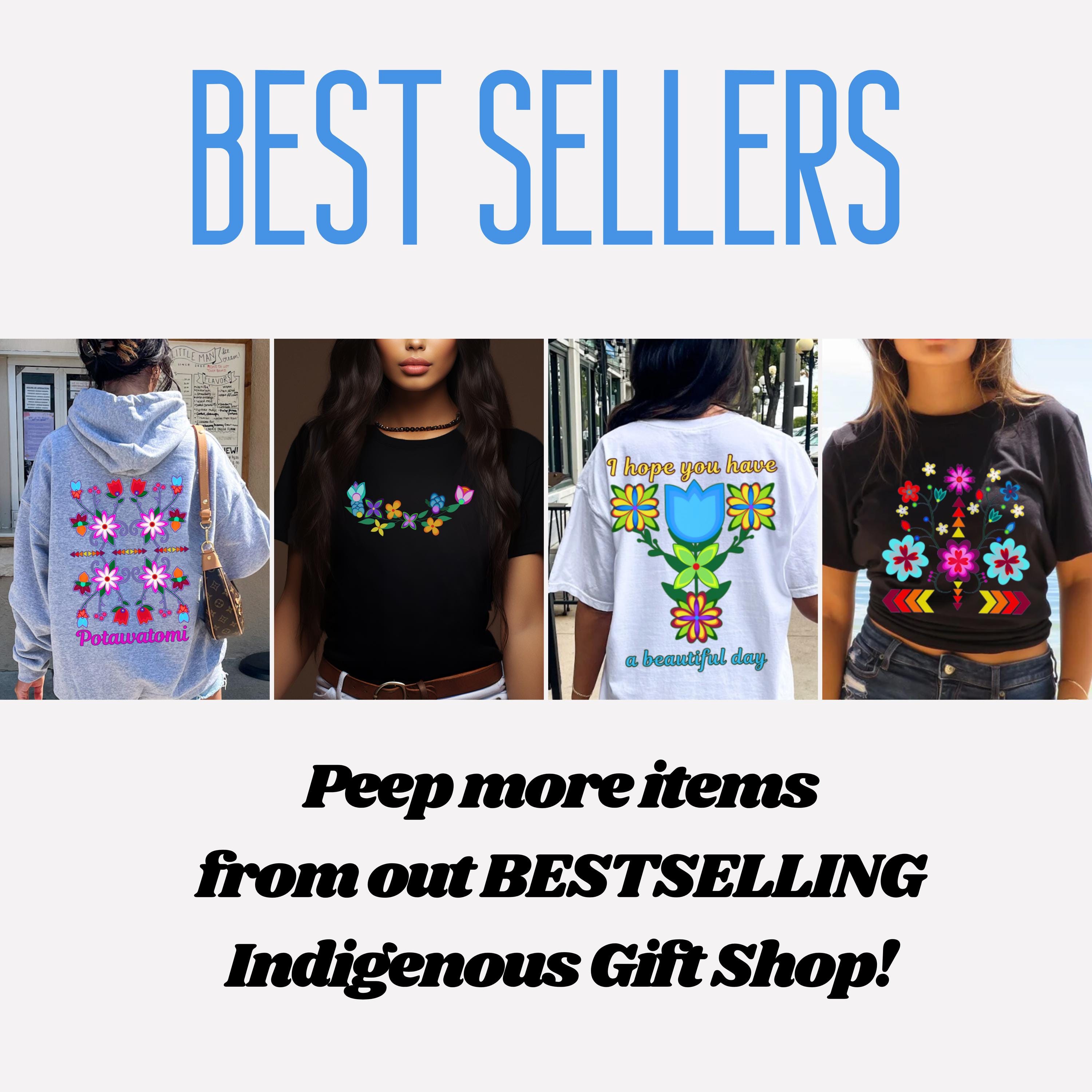 Woodland Floral Indigenous T-shirt: Ojibwe & Cree Design by Native ...
