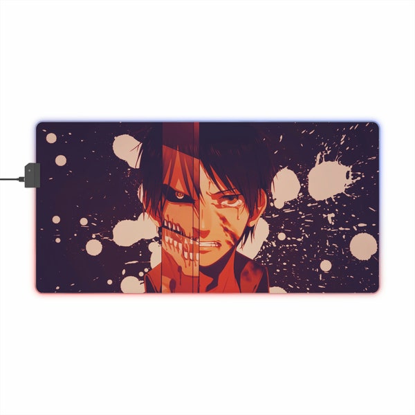 Attack on Titan Mouse Pad - Etsy