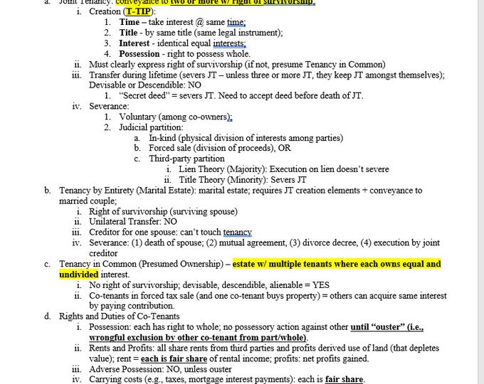 IFINAL REVISION Ube U.S Bar Exam Preparation One Sheets Outlines Bar ...