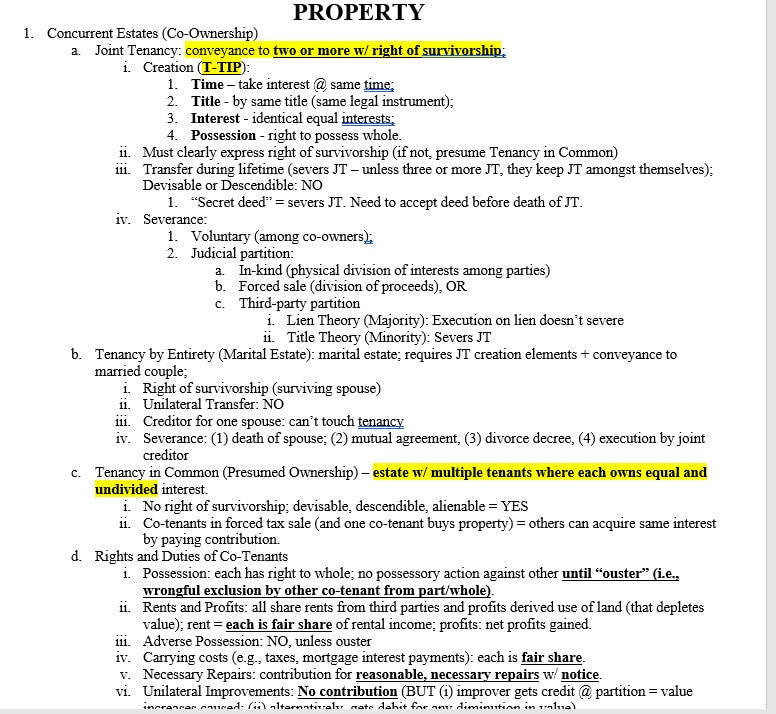 UBE Bar Exam Outline - I Scored in Top 2% - Etsy