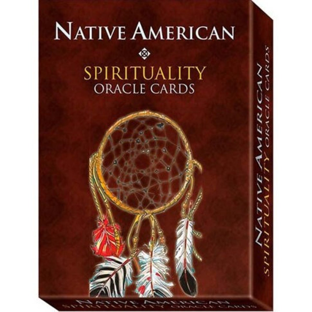 Native American Spirituality Oracle Cards, Tarot Guidebook, Native ...