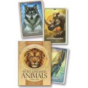 Secret Language of Animals Deck Endangered Voices of Mother Earth - Etsy