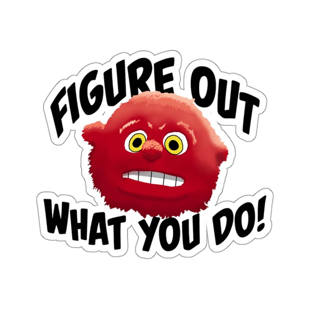 ITYSL Figure Out What You Do Kiss-cut Stickers - Etsy