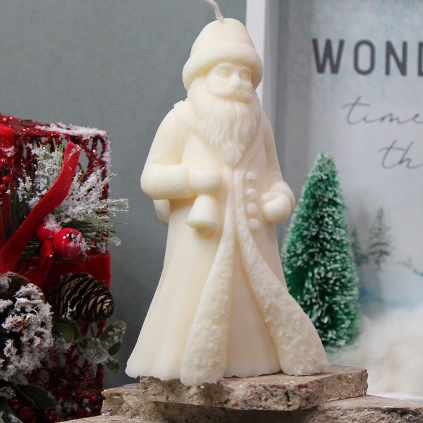 Santa Claus Shaped Candle - Etsy