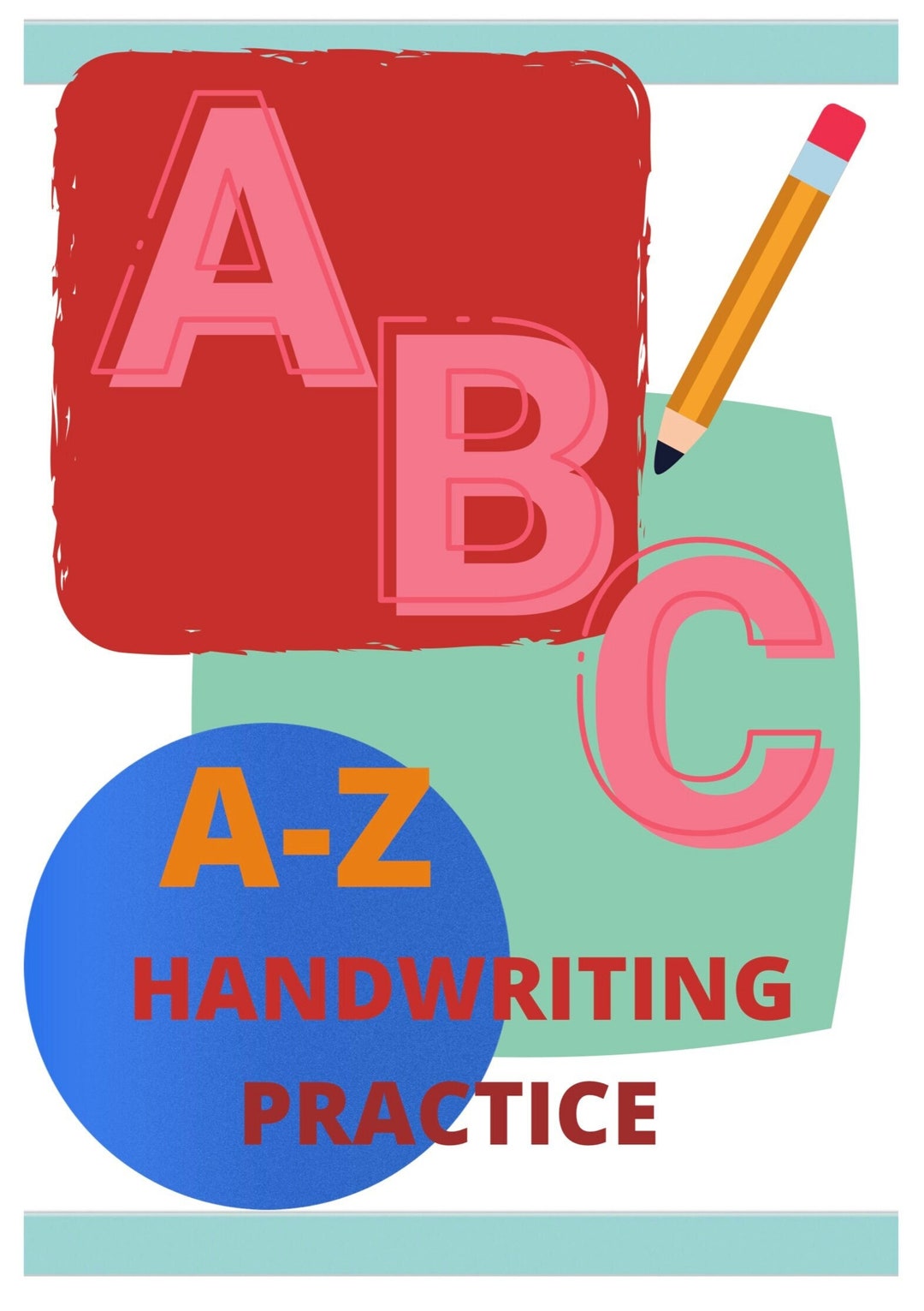 A-Z Handwriting Workbook *digital Download* - Etsy