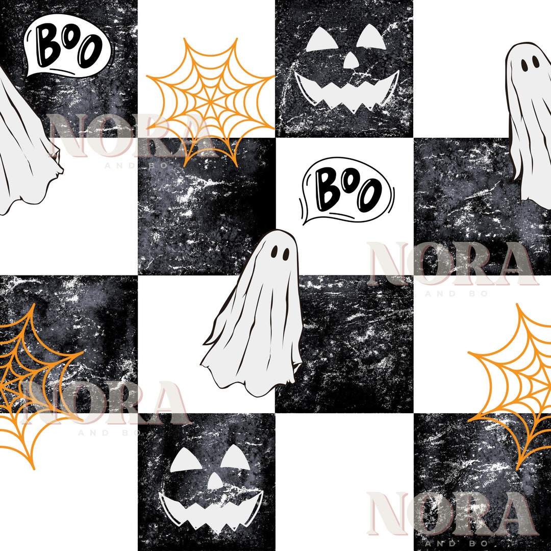 Digital Seamless File | Halloween | Spooky | Halloween Seamless | Fall ...