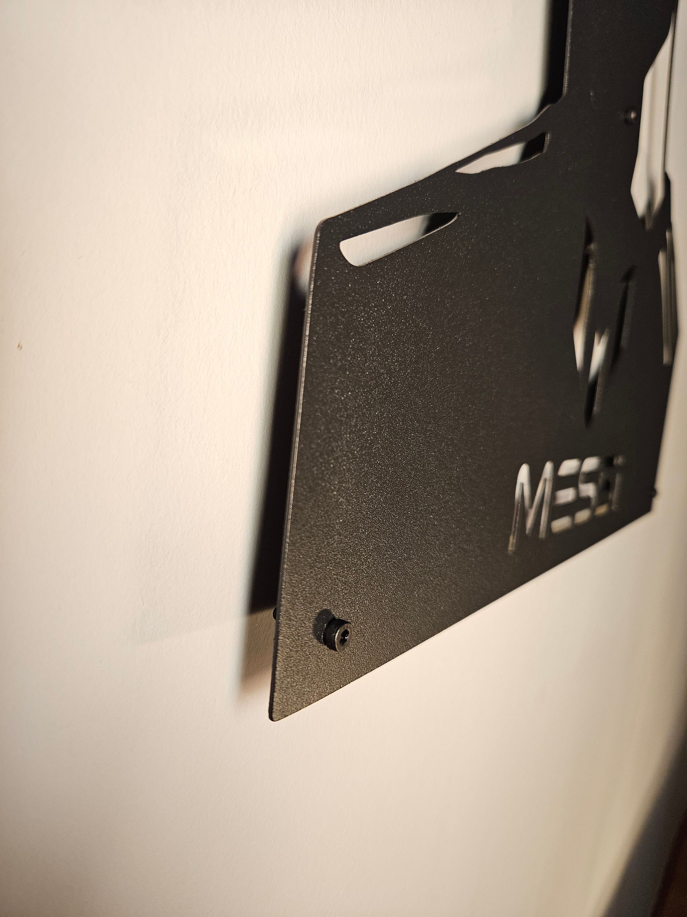 Lionel Messi Metal Wall Art, Laser Cut Metal Sign, Metal Wall Hanging ...