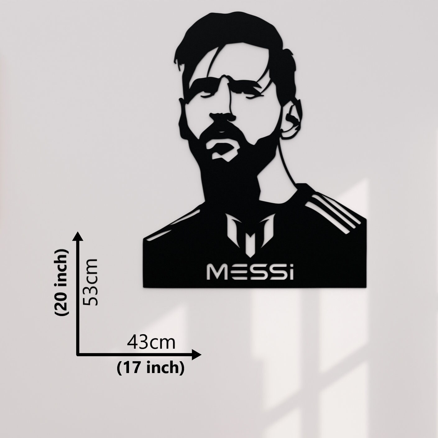 Lionel Messi Metal Wall Art Laser Cut Metal Sign Metal Wall - Etsy