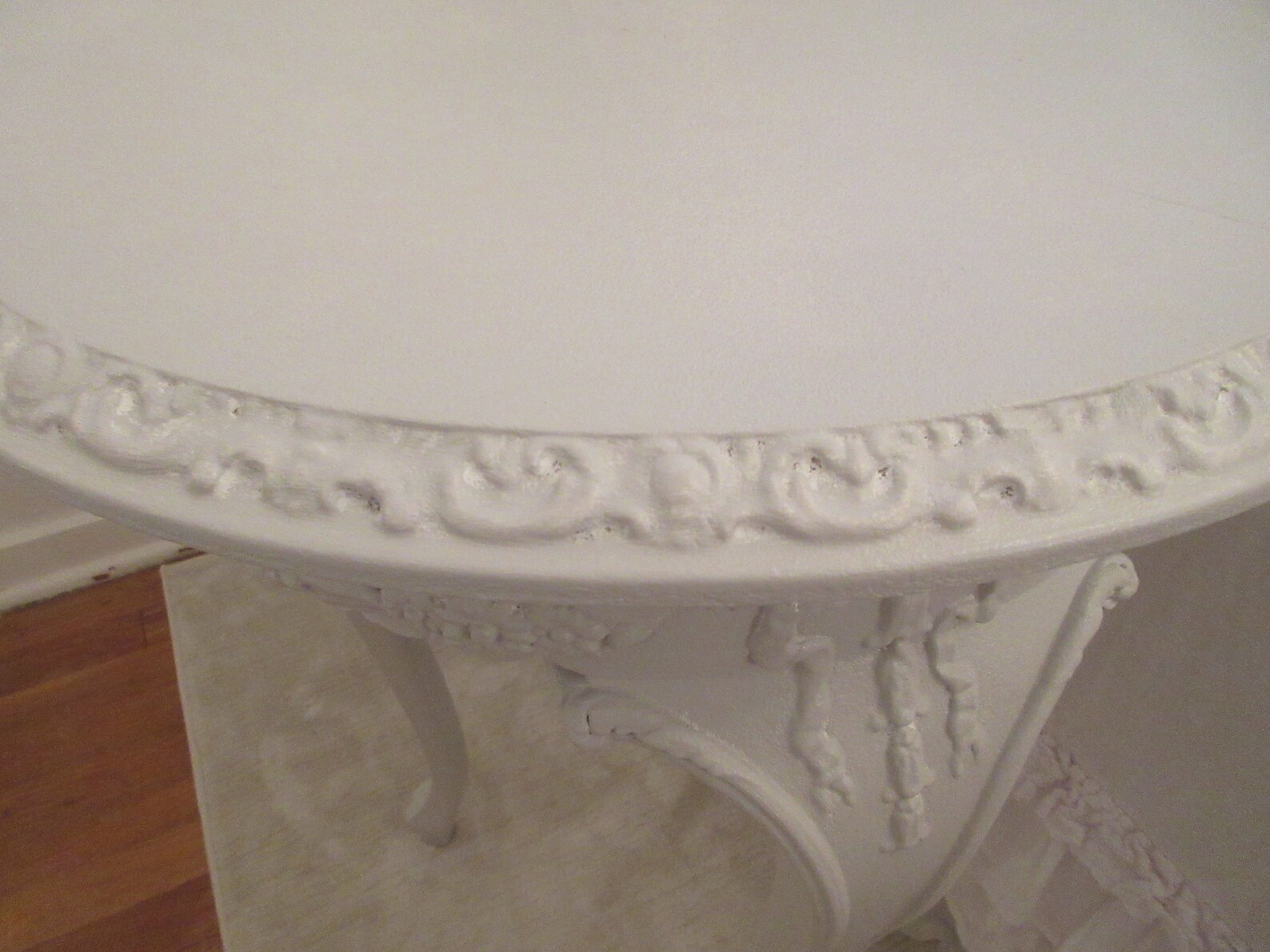 Antique French Barbola Ribbons Garlands Swags Painted Tableno FREE ...