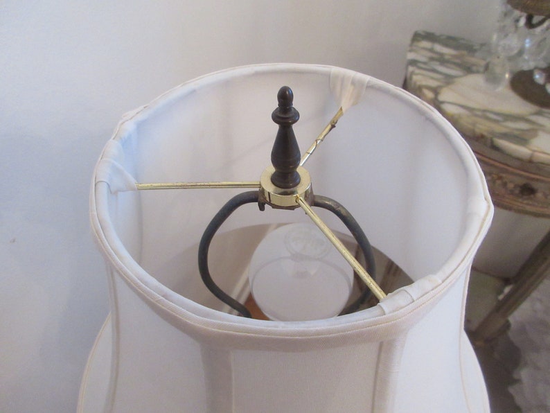 Antique Alabaster Carved Roses Lamp With Shade - Etsy